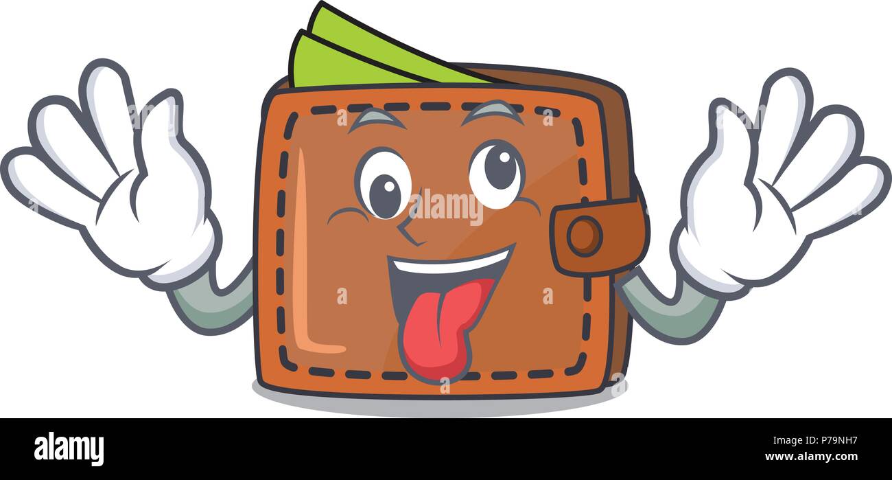 Crazy wallet mascot cartoon style Stock Vector Image & Art - Alamy