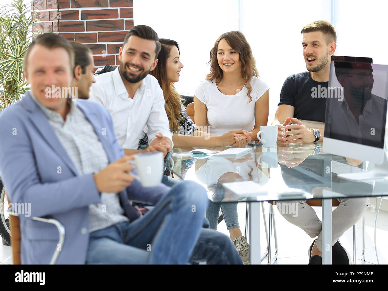 project Manager and business team Stock Photo - Alamy