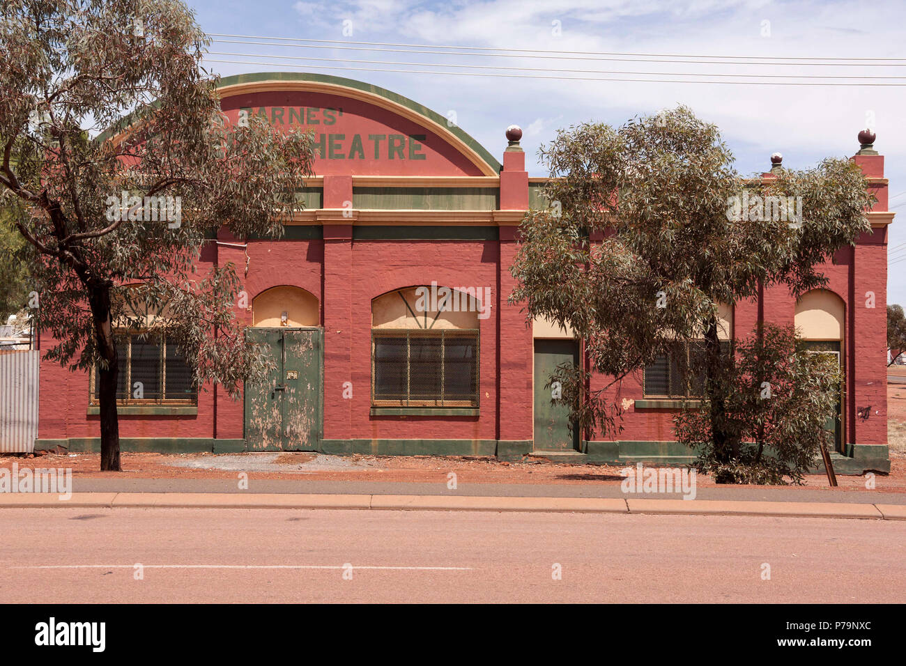 Australian Gold mining town theatre architecture, Leonora Western ...