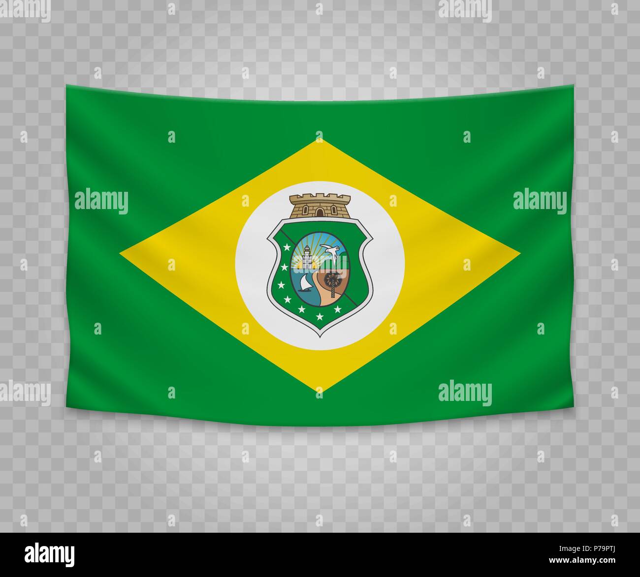 Ceara flag Stock Vector Images - Alamy