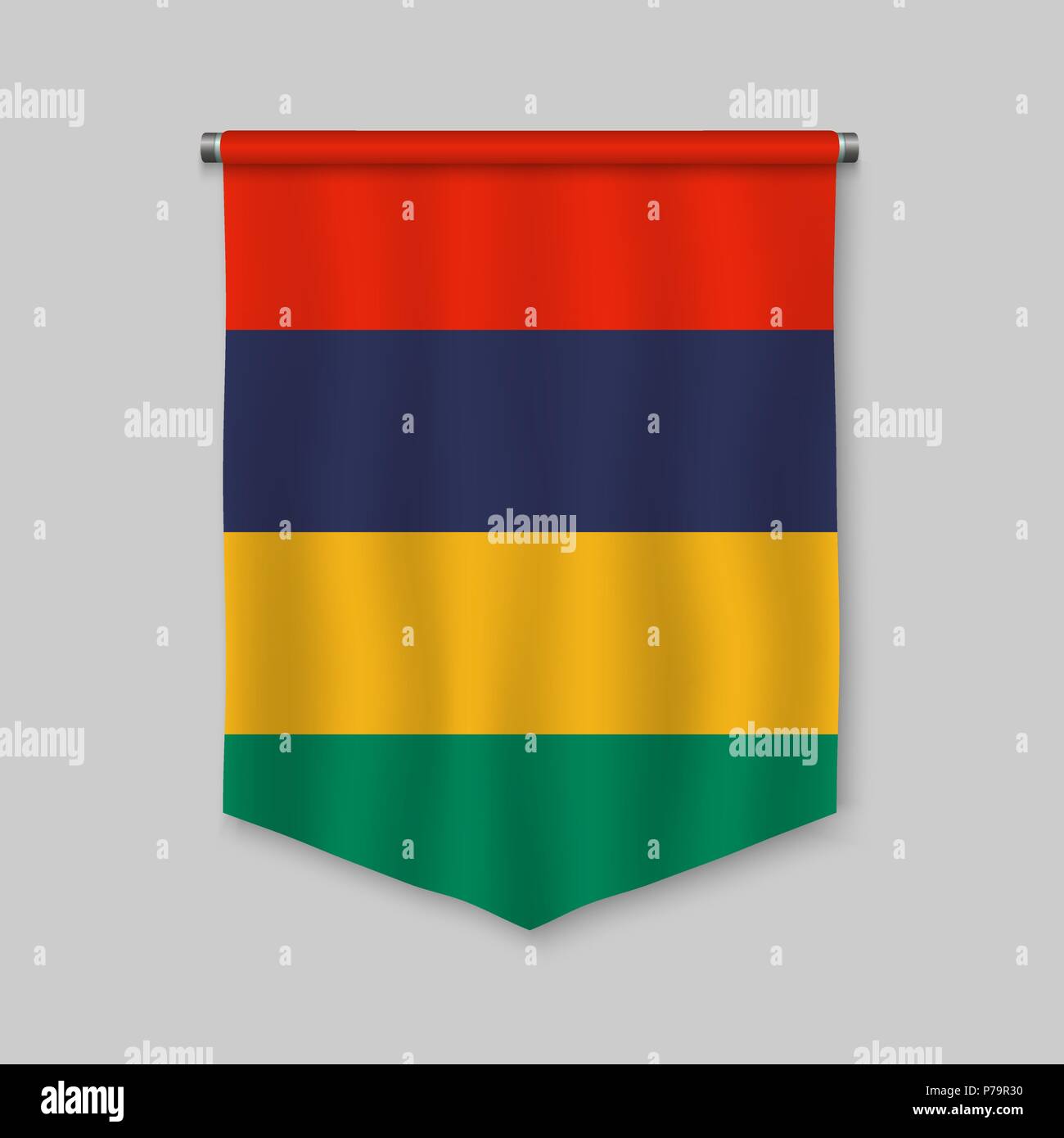 Mauritius coat of arms Stock Vector Images - Alamy