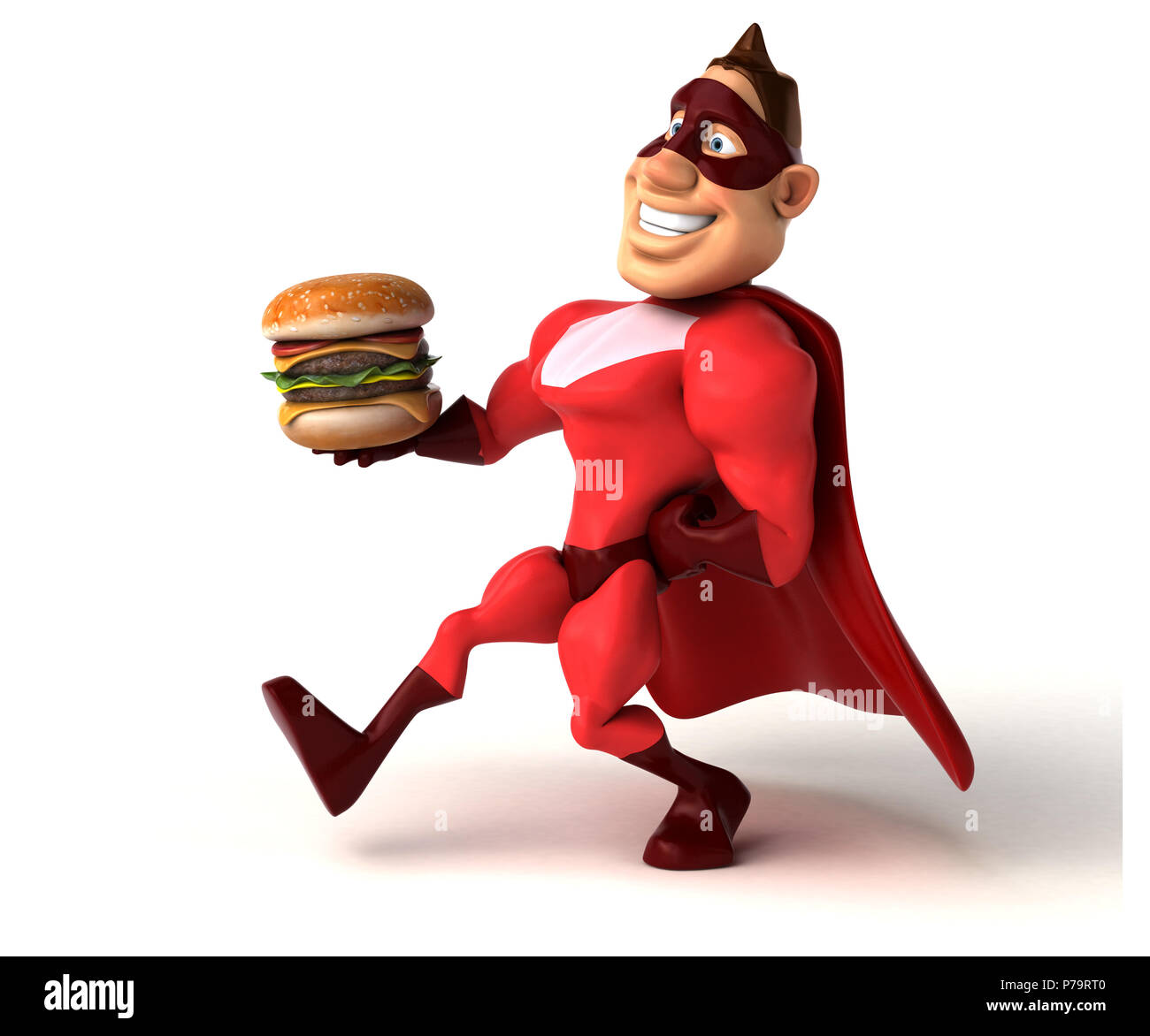 Muscle meat man Cut Out Stock Images & Pictures - Alamy