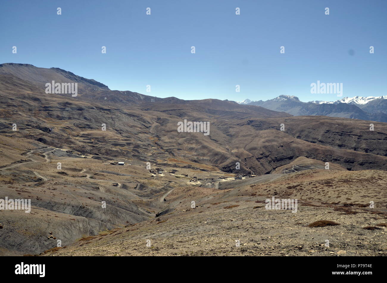Langza village in Spiti Valley Stock Photo - Alamy