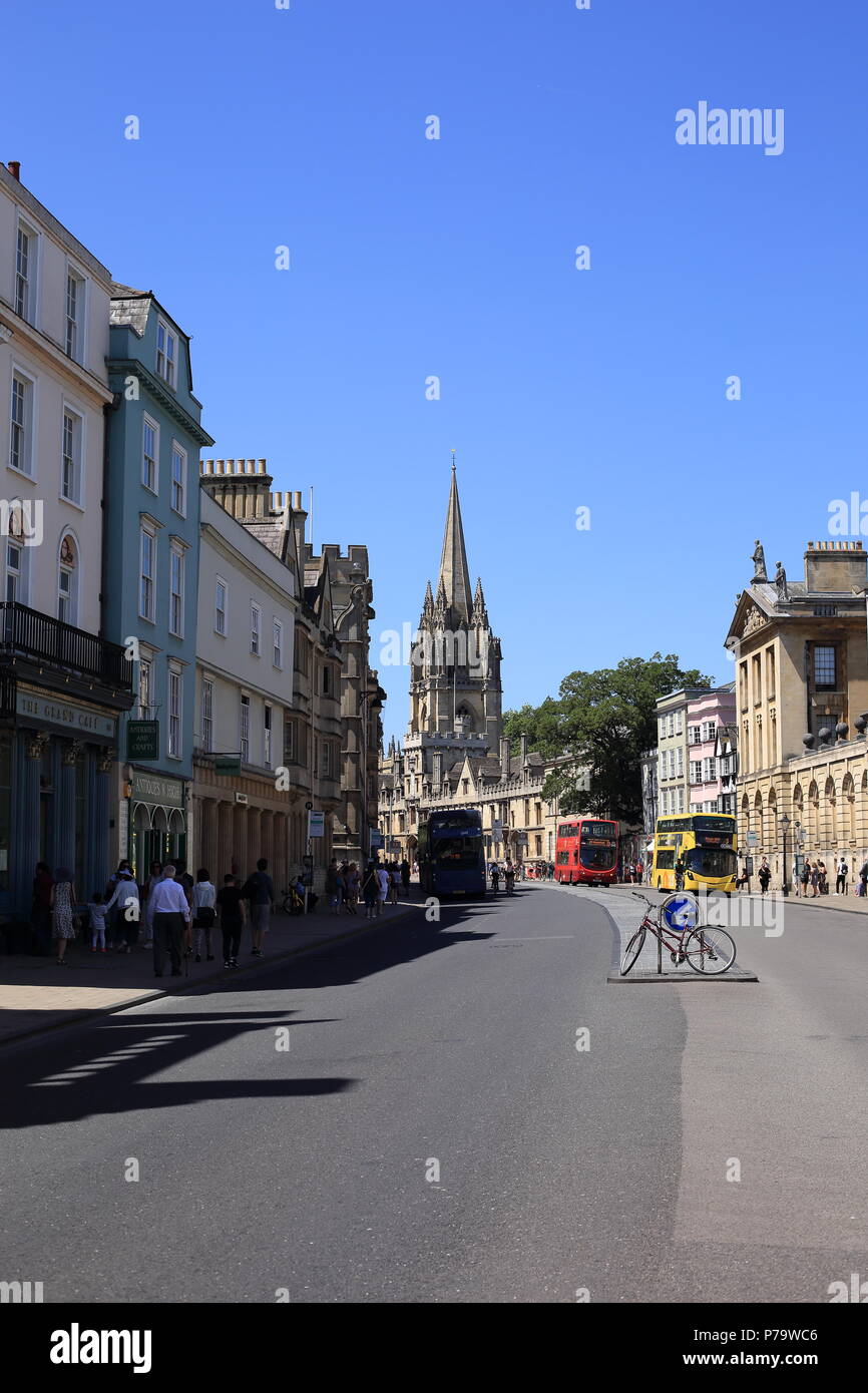 Oxford University Buildings Stock Photo - Alamy