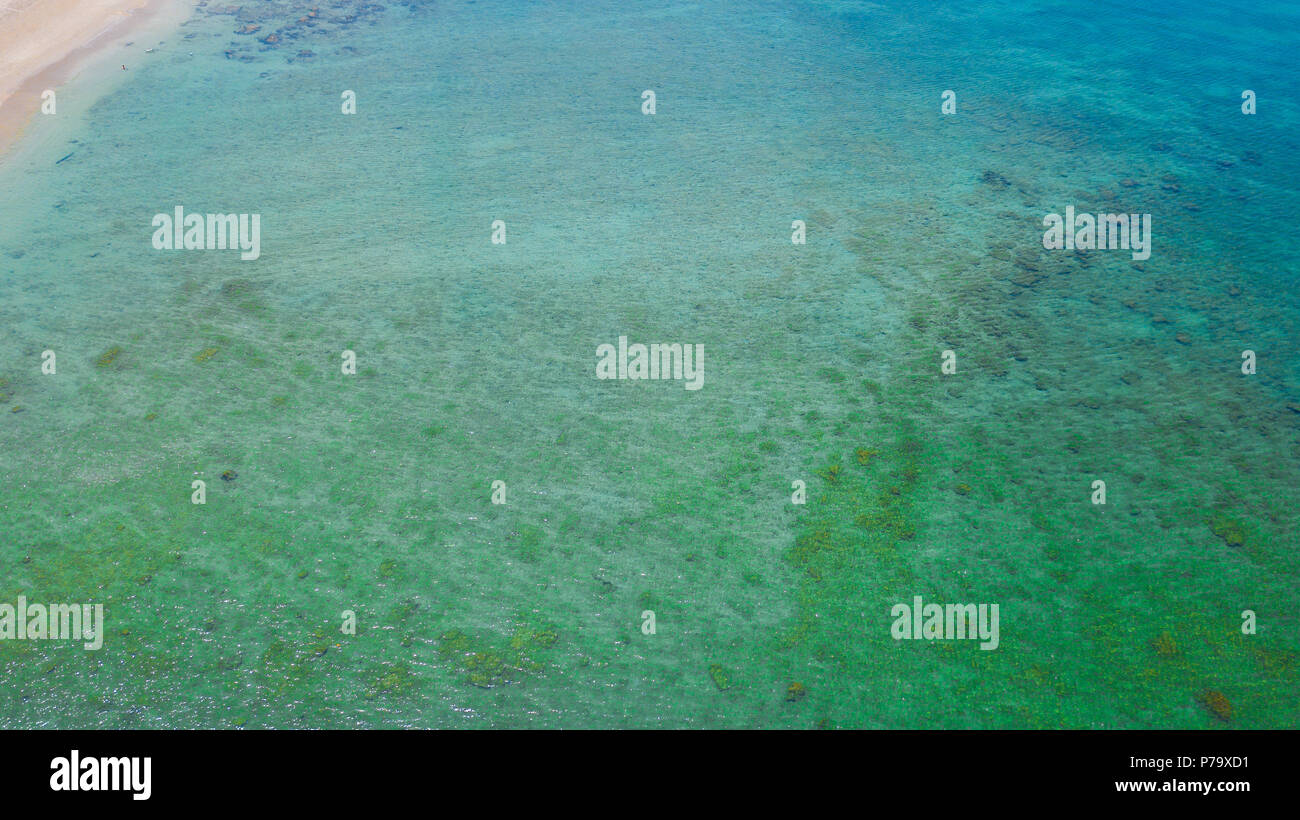 aerial view landscape of water Sea Stock Photo - Alamy