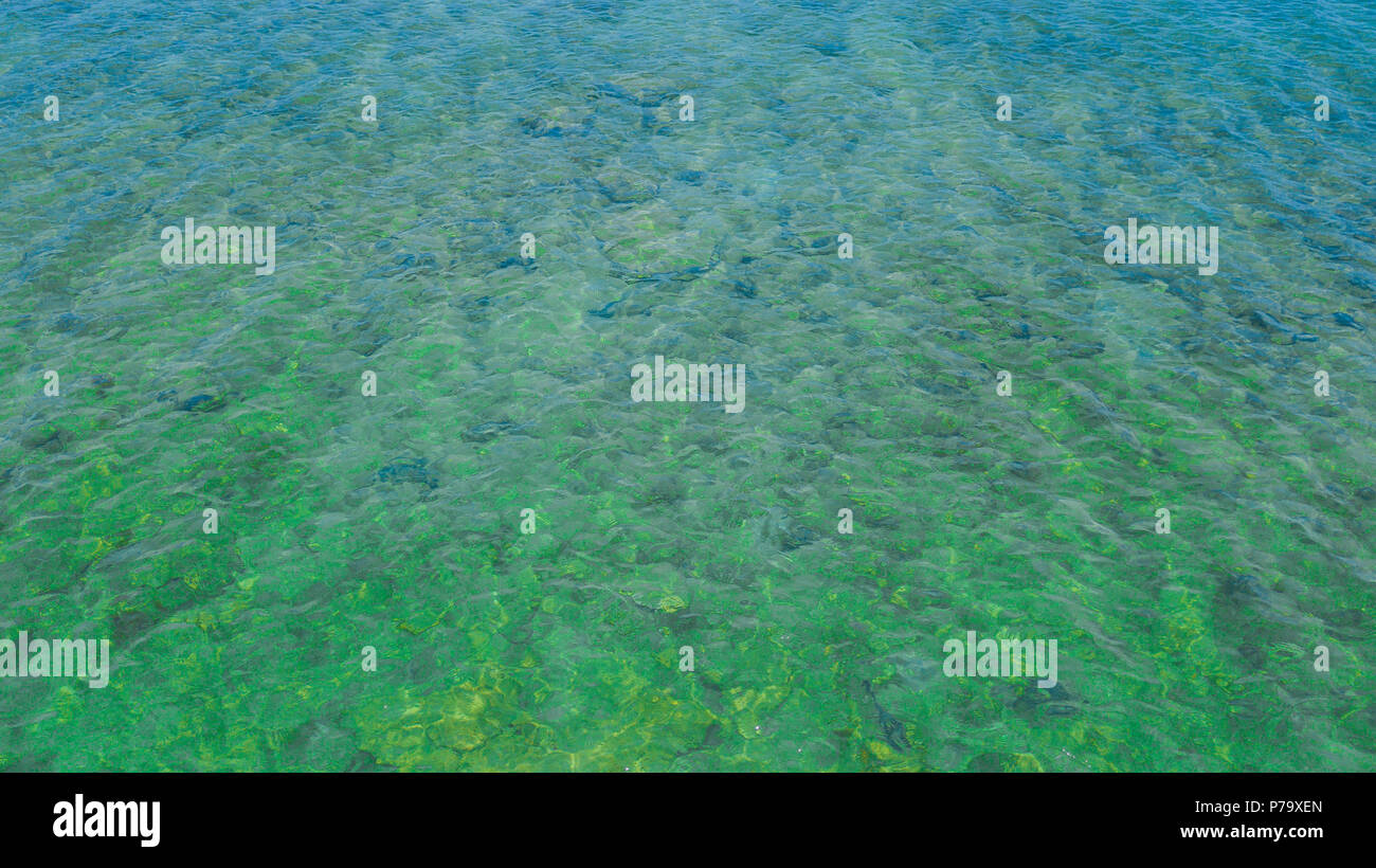aerial view landscape of water Sea Stock Photo - Alamy