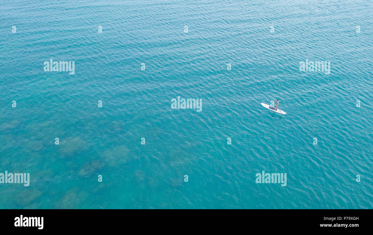 aerial view landscape of water Sea Stock Photo - Alamy