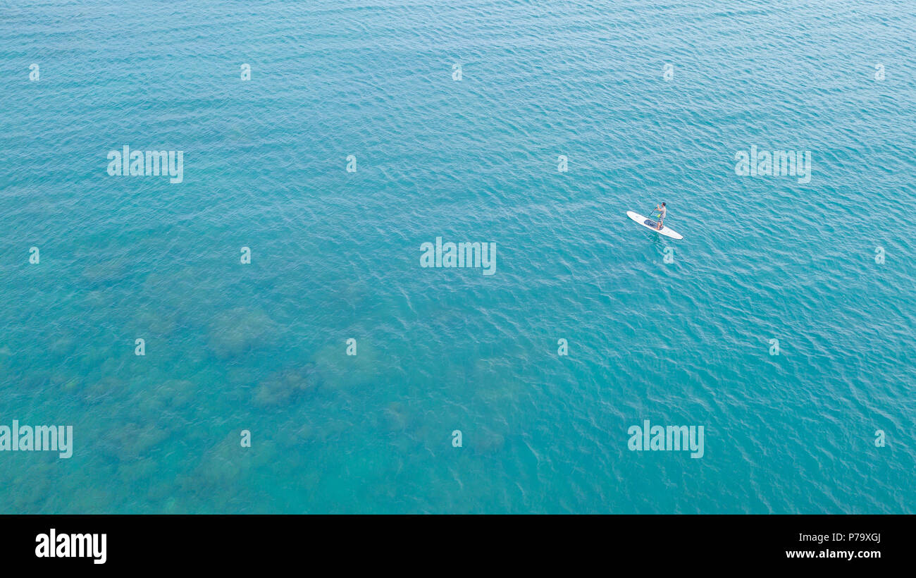 aerial view landscape of water Sea Stock Photo - Alamy