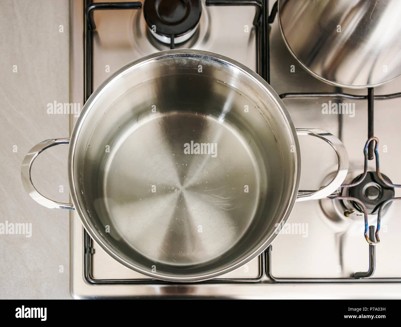 Boiling pot steam stove hi-res stock photography and images - Alamy
