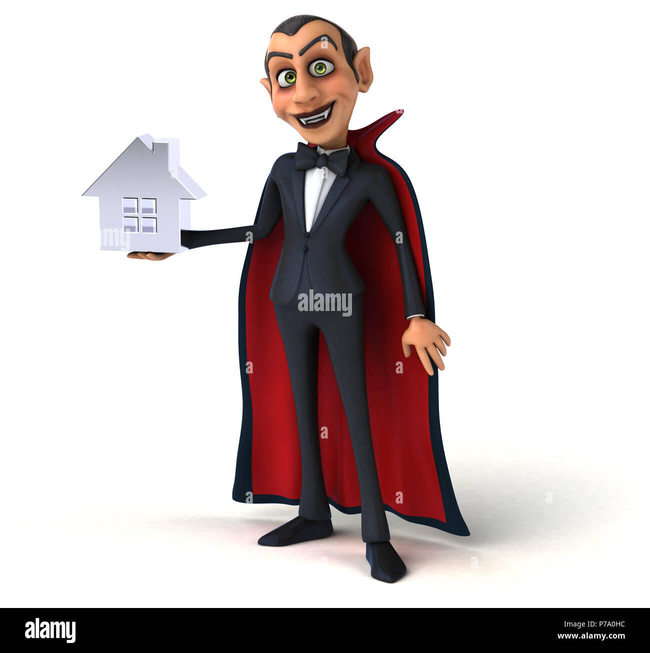 Halloween vampire at home Cut Out Stock Images & Pictures - Alamy
