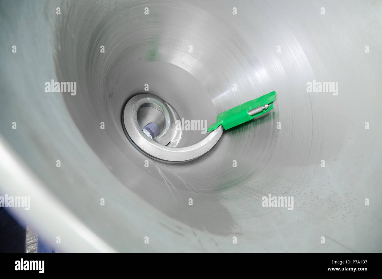 Cutter. Industrial cutter for grinding meat. Factory for the production ...