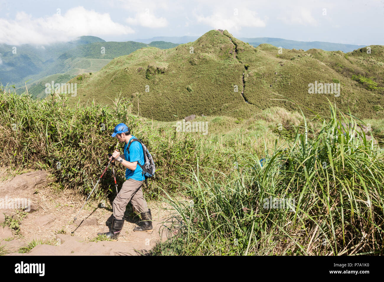 Hiking,hike,Qixing,Mountain,Yangmingshan,National,Park,Taipei,Taiwan ...