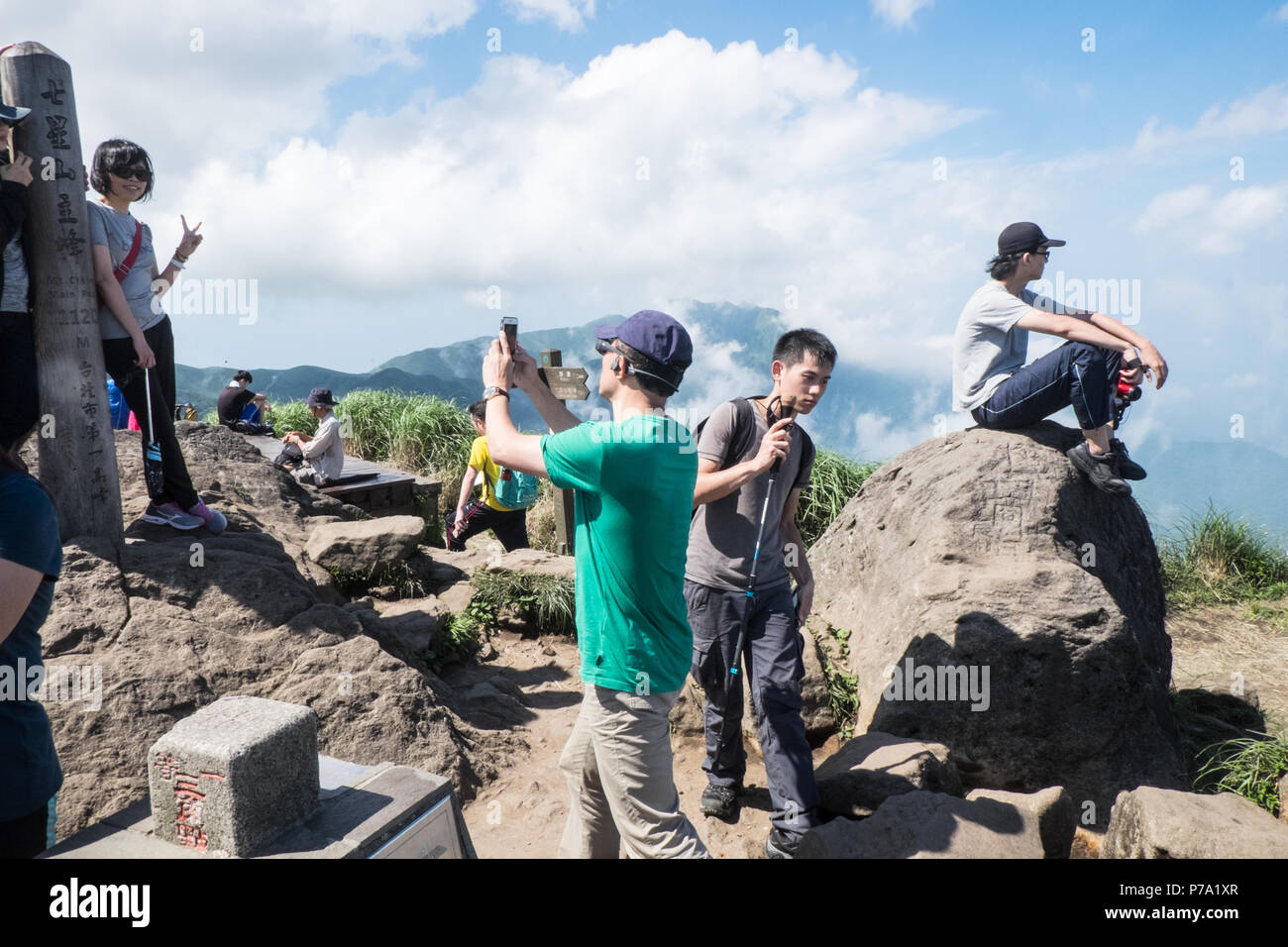 Hiking,hike,Qixing,Mountain,Yangmingshan,National,Park,Taipei,Taiwan ...