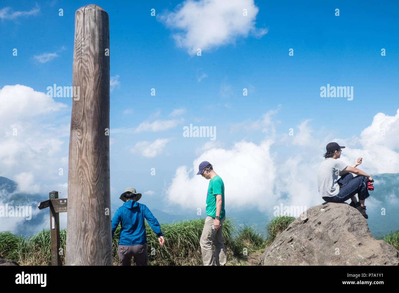 Hiking,hike,Qixing,Mountain,Yangmingshan,National,Park,Taipei,Taiwan ...