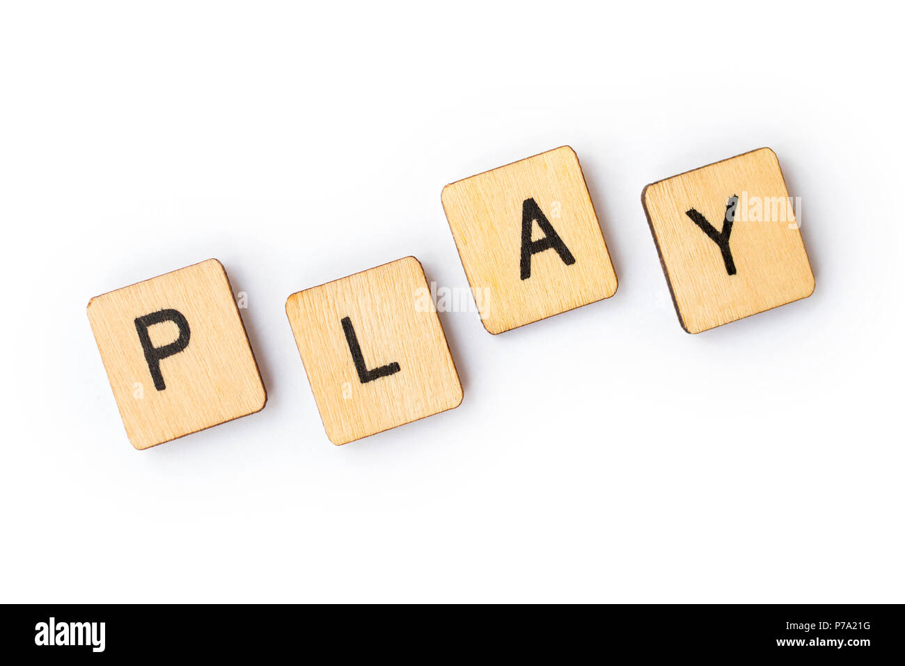 Lettered tile hi-res stock photography and images - Alamy