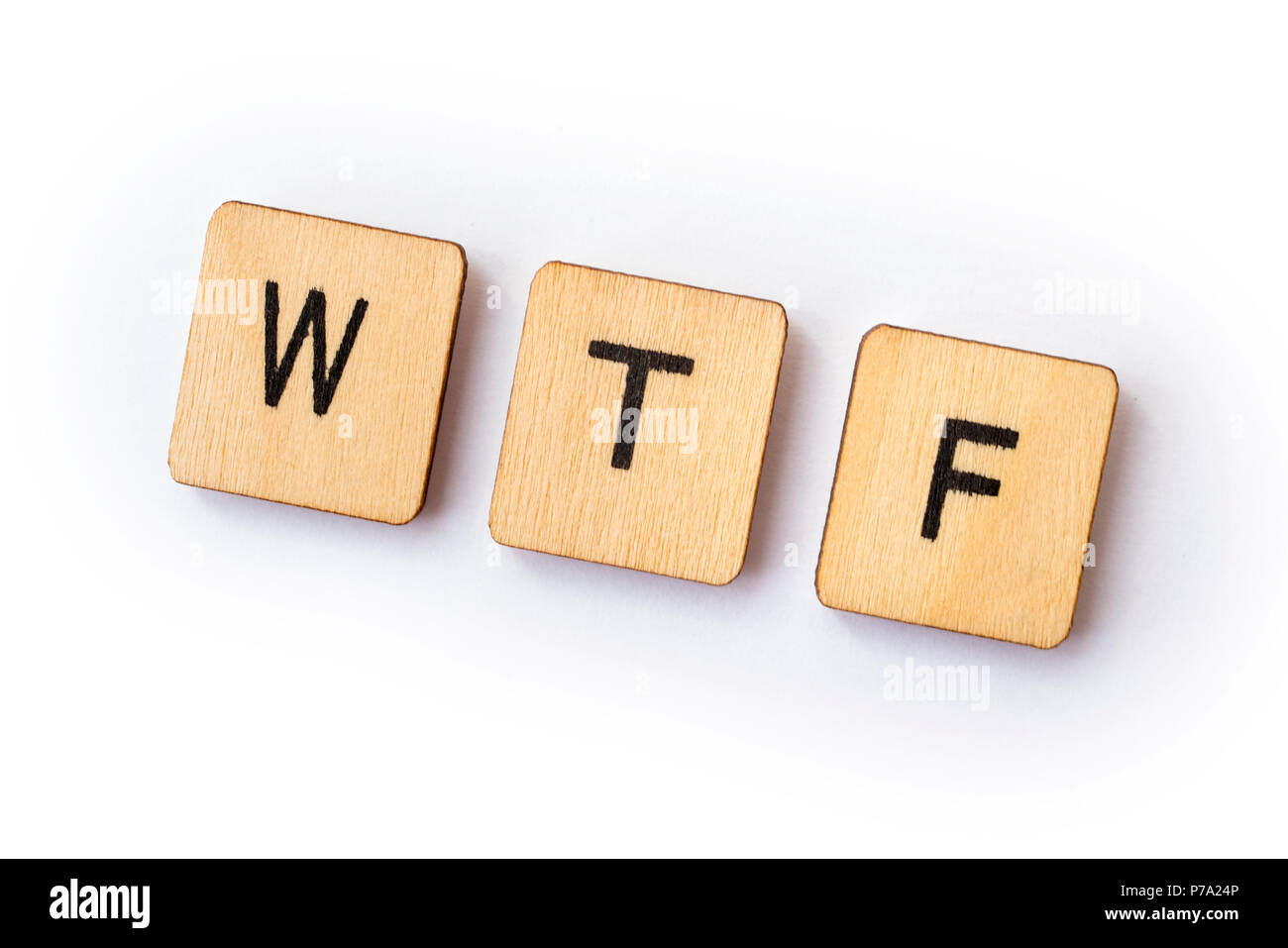 Wtf letters hi-res stock photography and images - Alamy