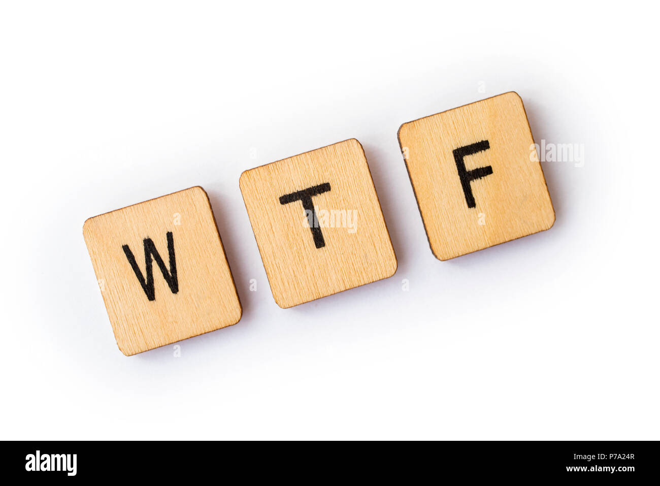 Wtf letters hi-res stock photography and images - Alamy