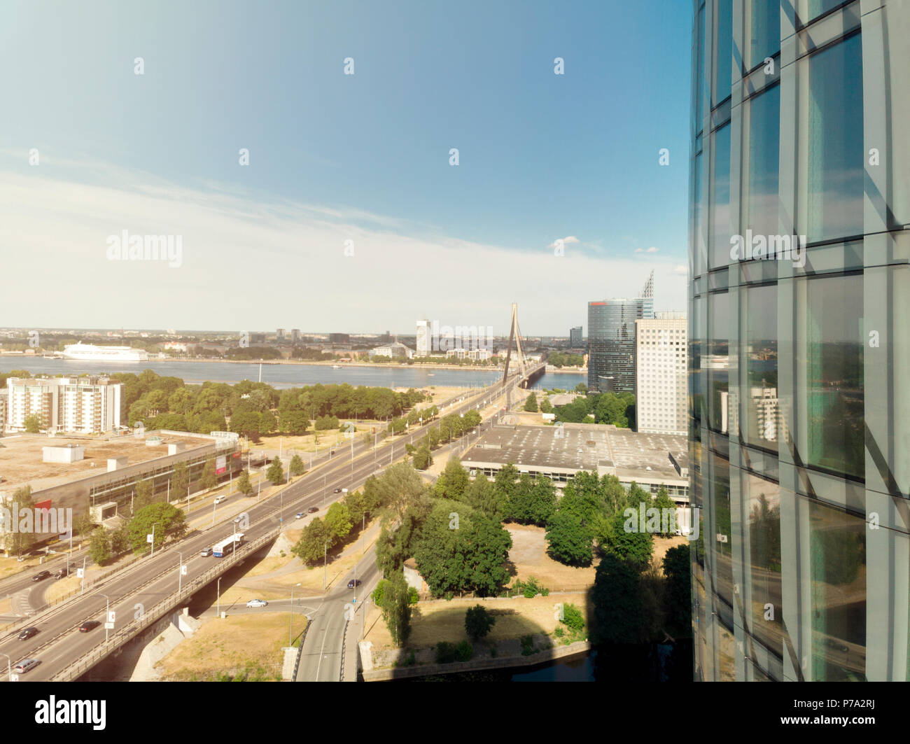 Tall skyscrapers shot perspective hi-res stock photography and images ...