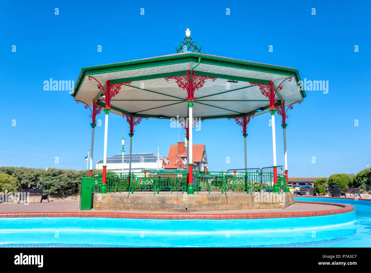 Wrought iron bandstand hi-res stock photography and images - Alamy