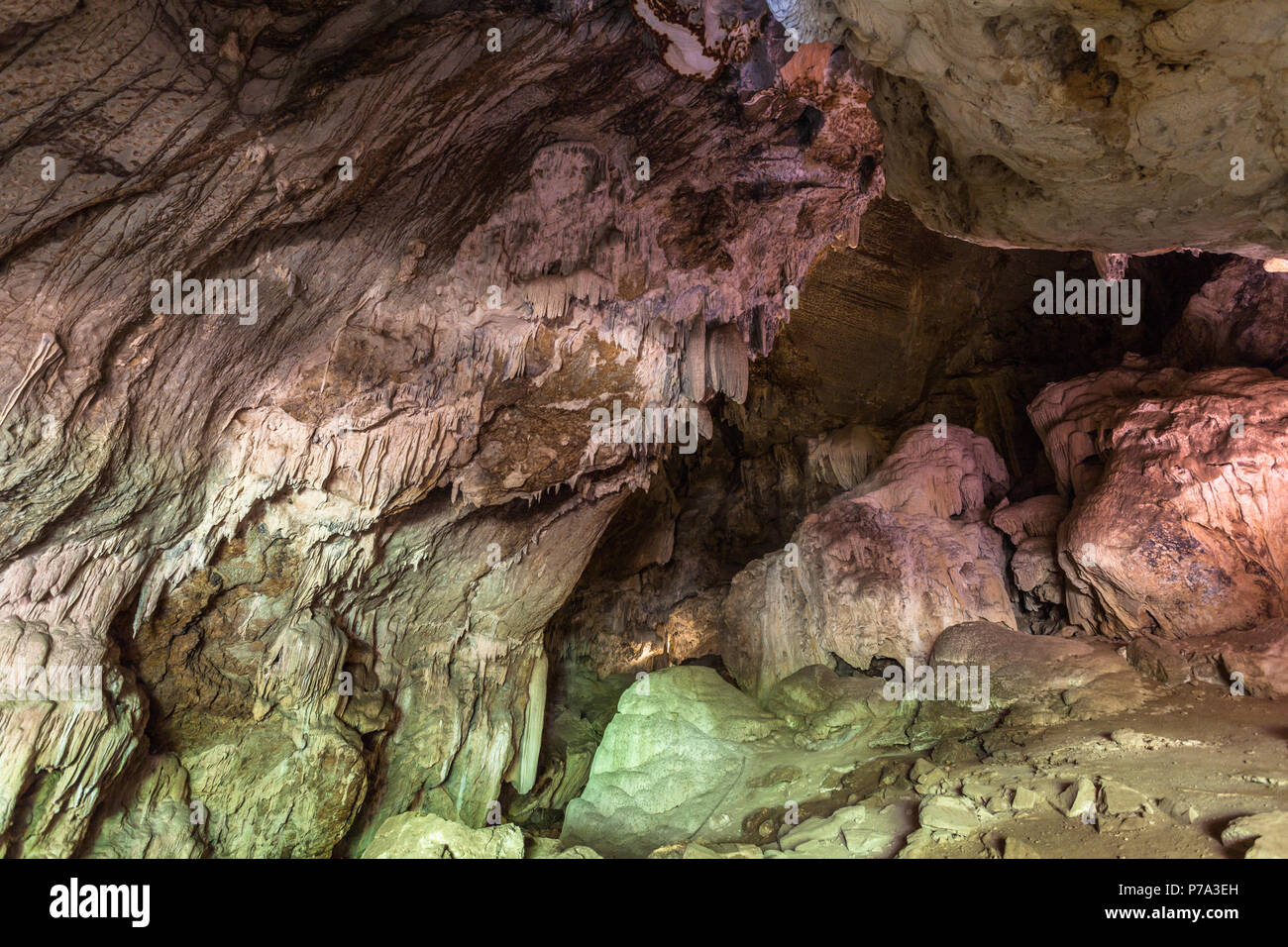 Within the cave is a stalactite stalactite shape beautiful. this a cave ...