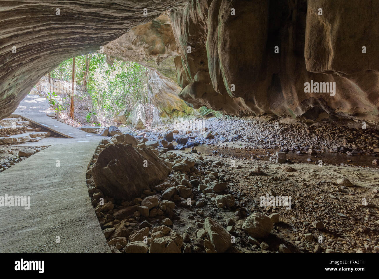 Within the cave is a stalactite stalactite shape beautiful. this a cave ...