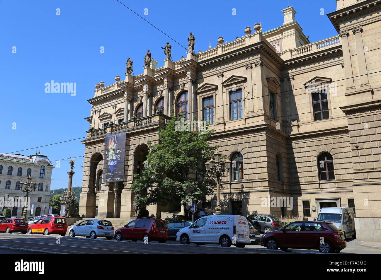 Rudolfinum, Alšovo Nábřeží, Josefov (Jewish Quarter), Prague, Czechia ...