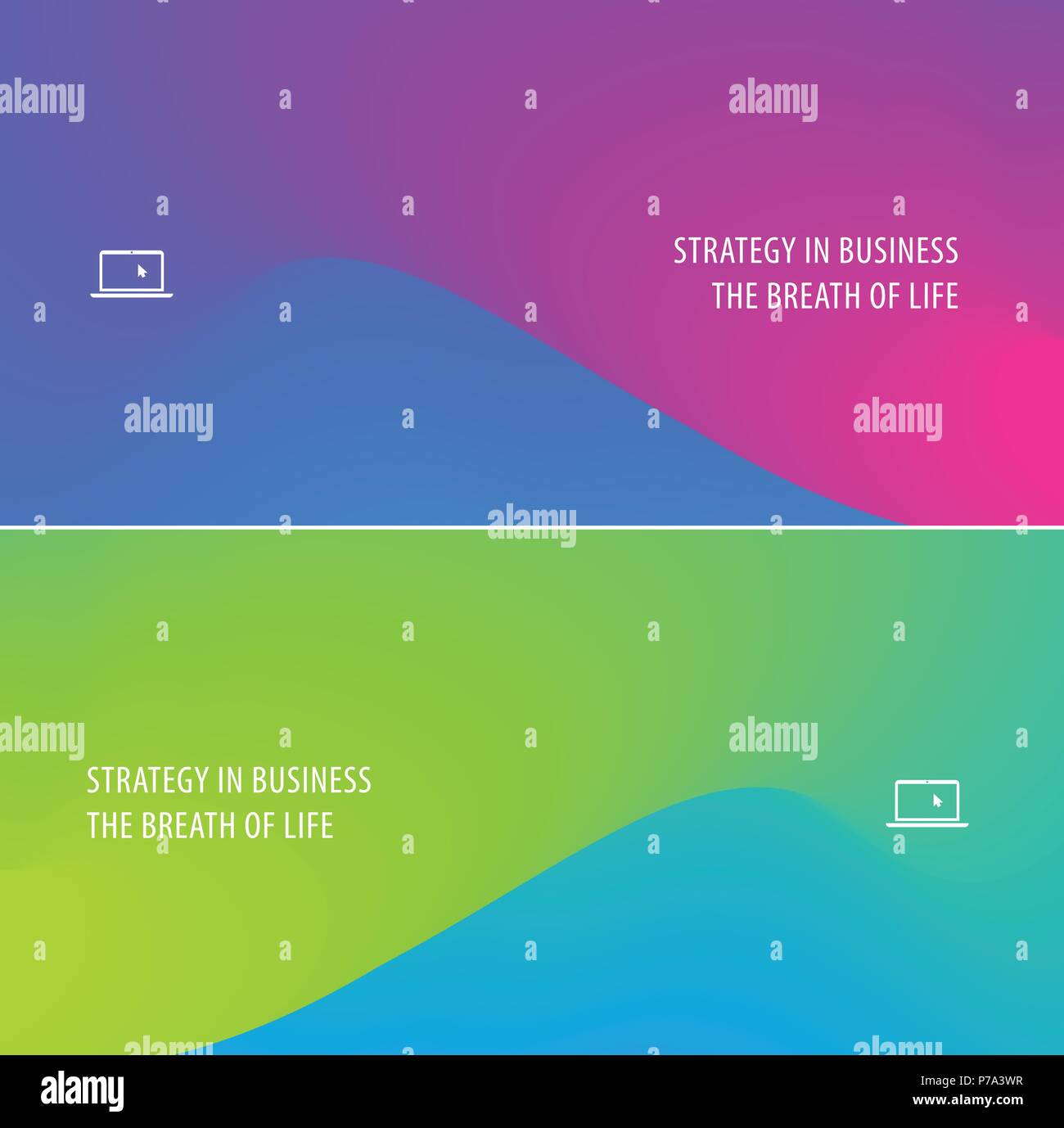 Abstract design of colourful flow vector elements for modern background ...