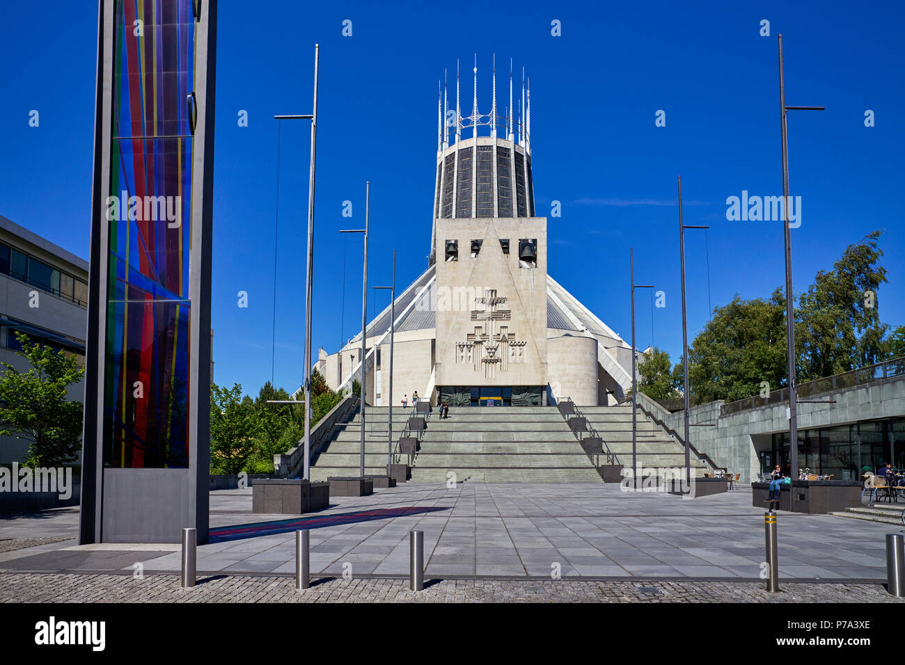 Liverpool Metropolitan catholic catherdral in Hope Street, Liverpool ...
