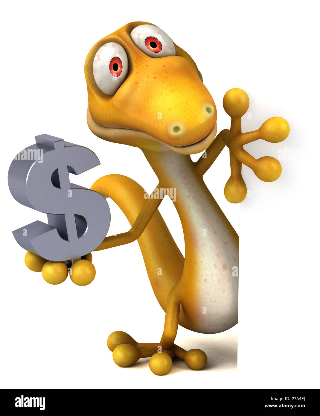 Money lizard Cut Out Stock Images & Pictures - Alamy