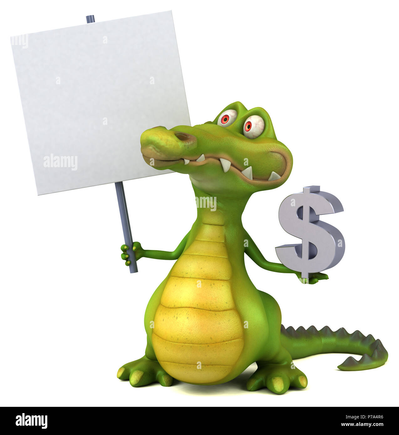 Crocodile alligator money hi-res stock photography and images - Alamy
