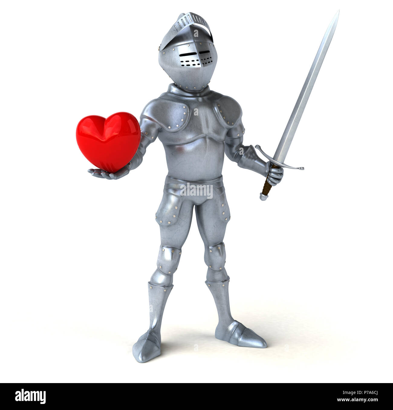 3d man heart costume isolated Cut Out Stock Images & Pictures - Alamy