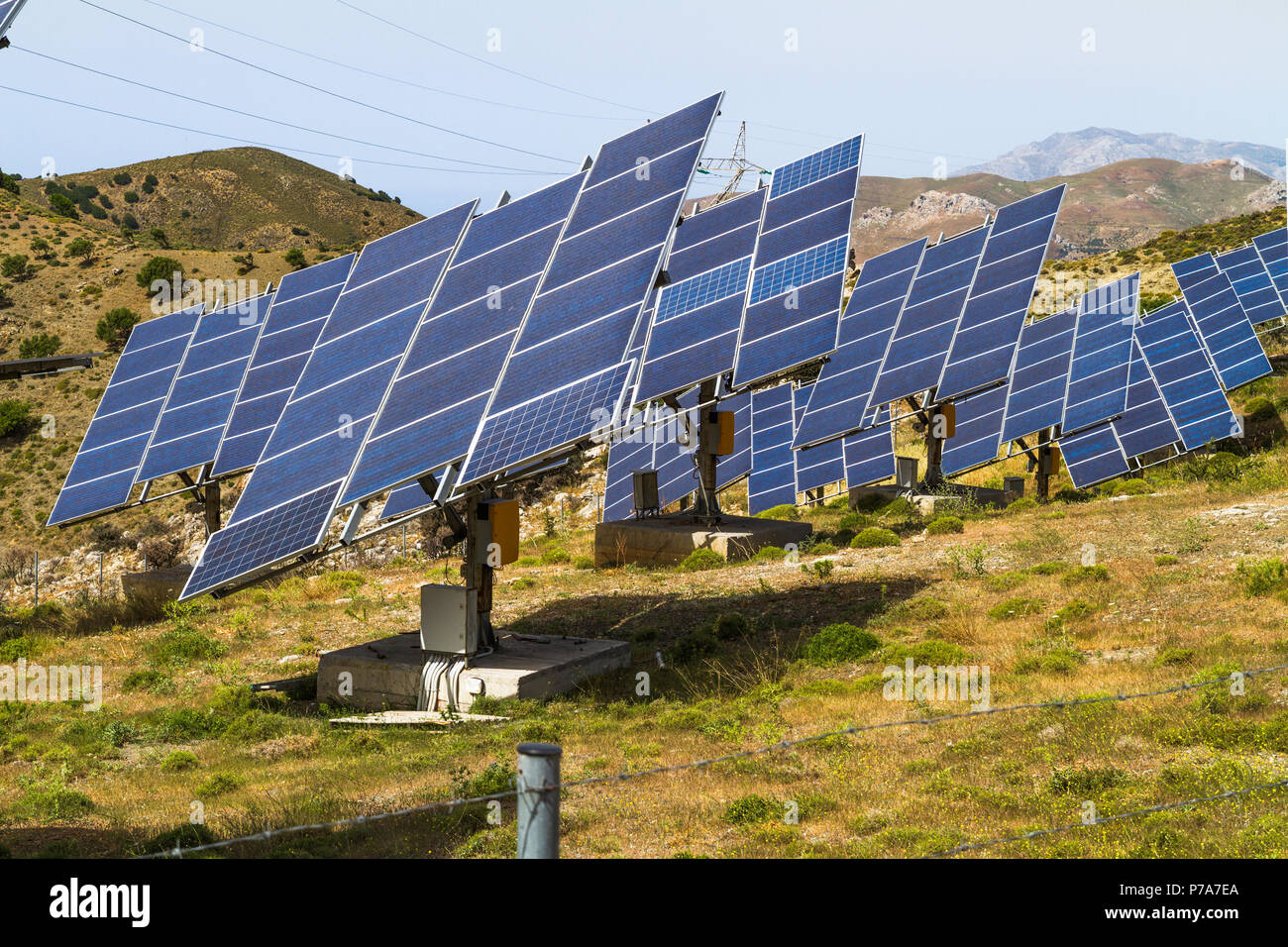 Solar energy greece hi-res stock photography and images - Alamy