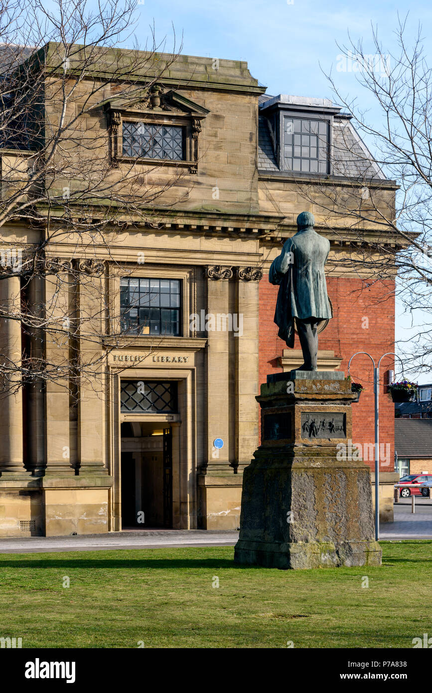 Middlesbrough library has an impressive building both outside and ...