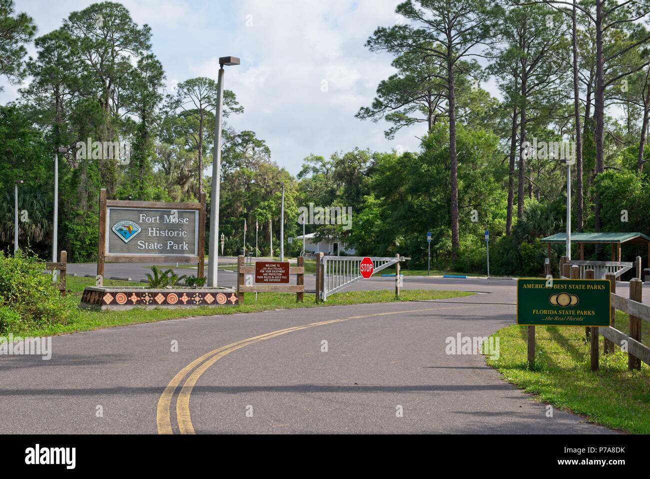 Fort mose historic state park hi-res stock photography and images - Alamy