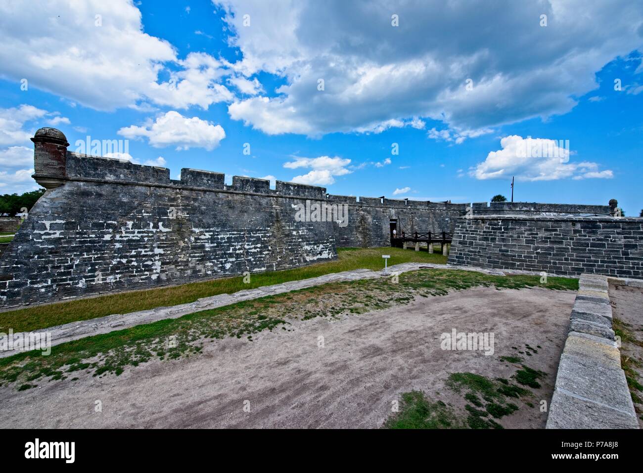 Castillo de san marcos saint augustine hi-res stock photography and ...