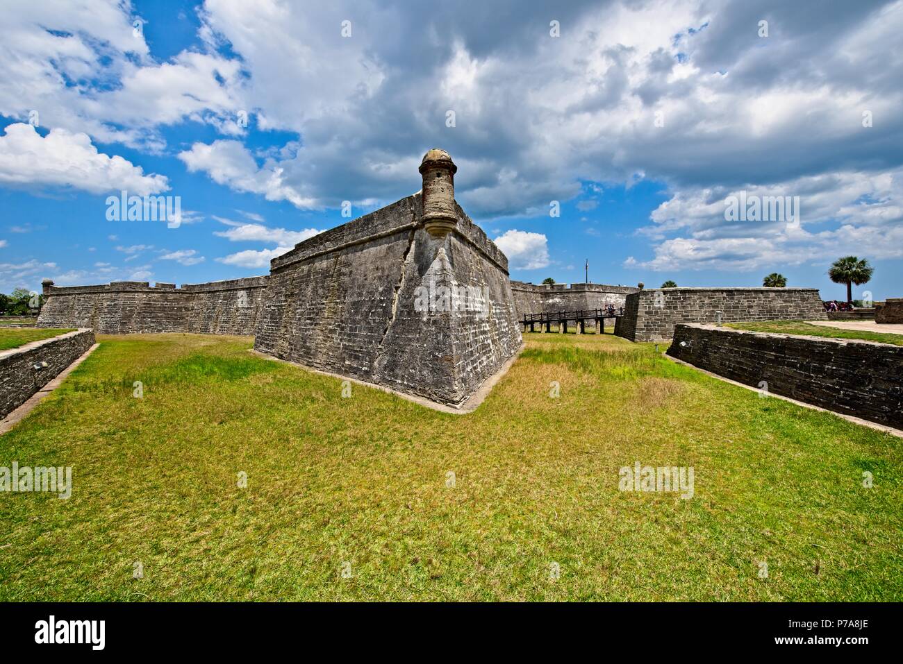 Castillo de san marcos in st augustine hi-res stock photography and ...