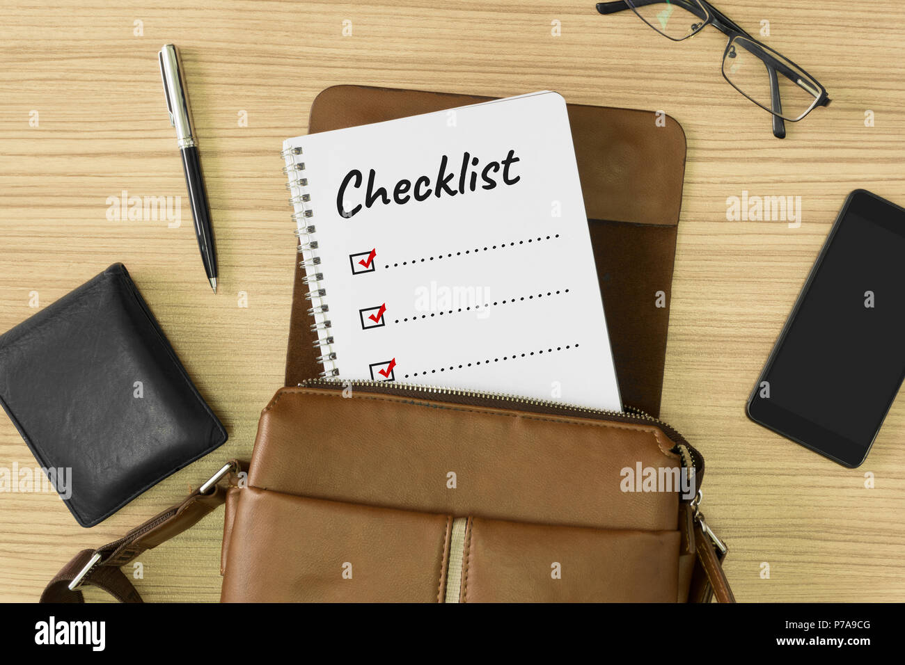 Planning check list hi-res stock photography and images - Alamy