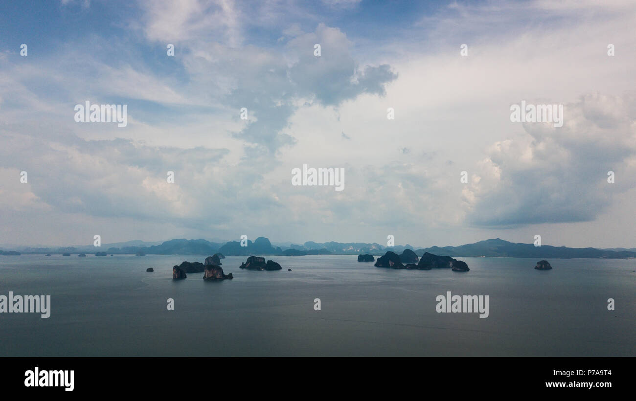 aerial view landscape of water Sea Stock Photo - Alamy