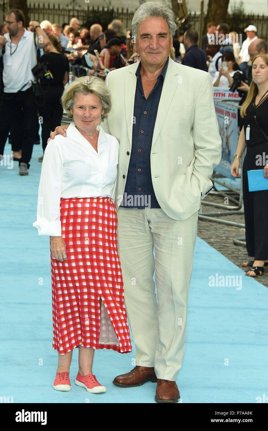 London, UK. 4th July, 2018. Imelda Staunton ,Jim Carter attending the ...