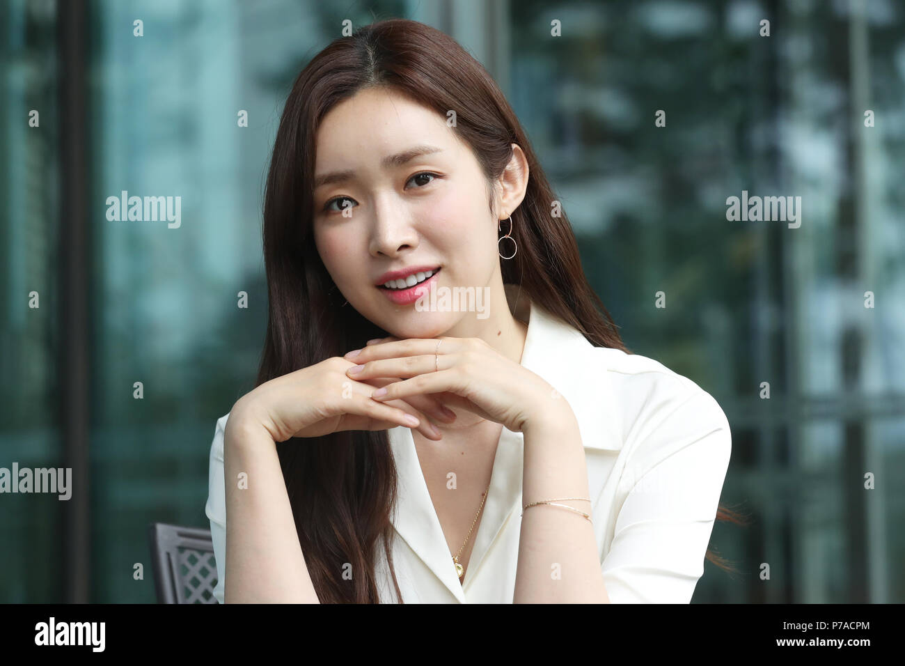 05th July, 2018. S. Korean actress Cha Jung-won South Korean actress ...