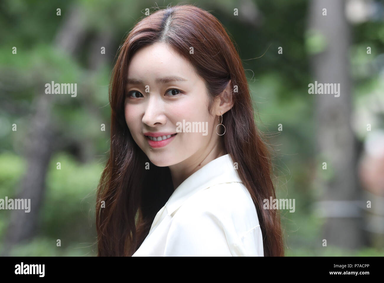 05th July, 2018. S. Korean actress Cha Jung-won South Korean actress Cha Jung-won, who starred ...