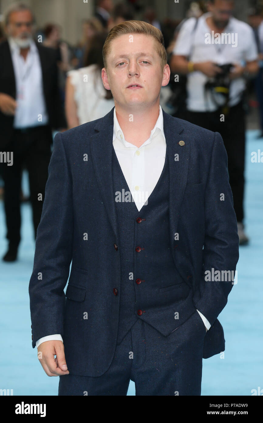 London, UK. 4th July, 2018. Thomas Turgoose attends the London Premiere ...