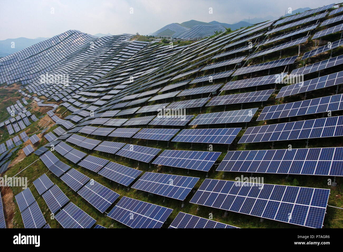 Photovoltaic power plants hi-res stock photography and images - Alamy