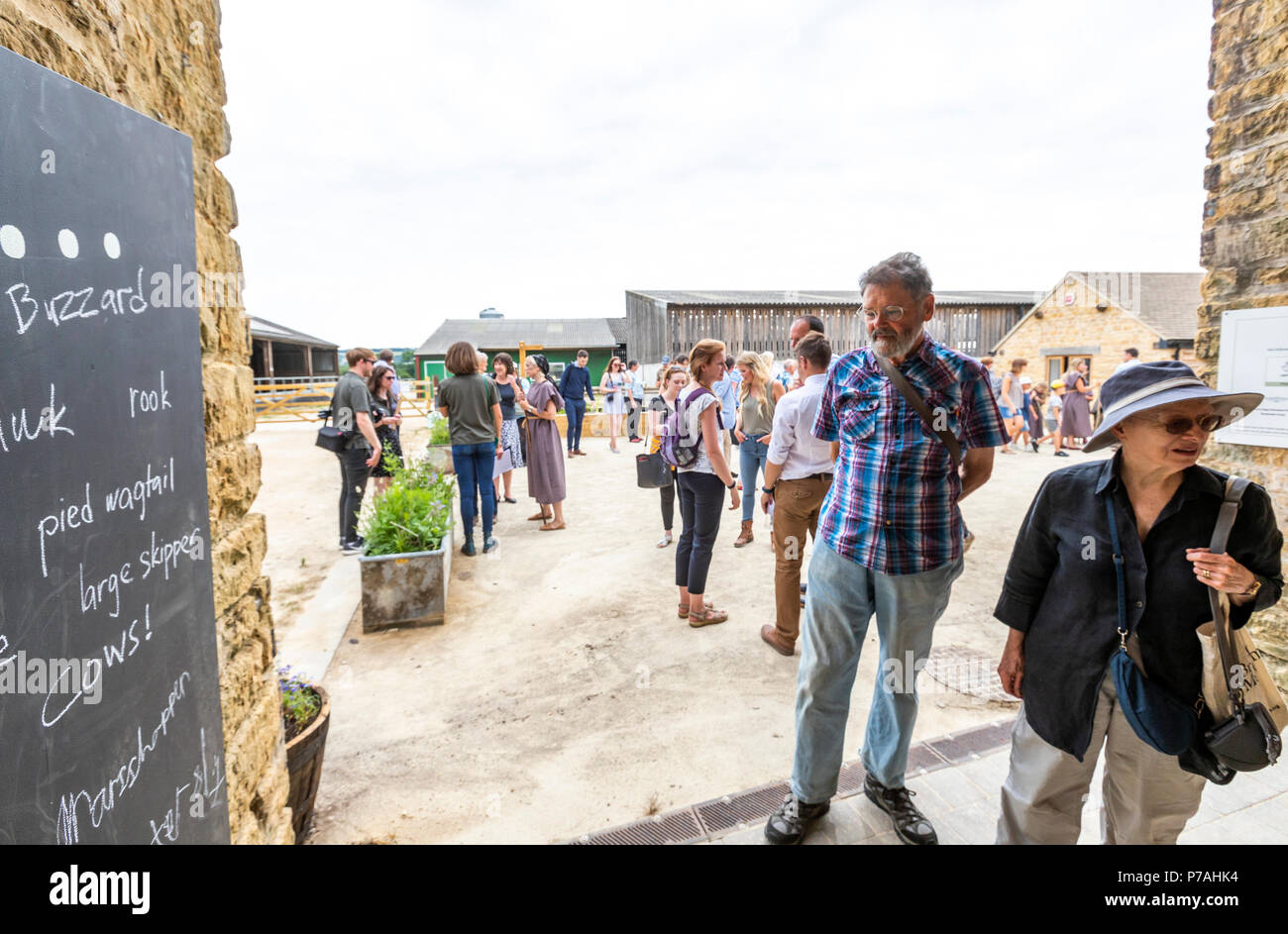 Bourton on the Water, Cotswolds, UK. 2pm Thursday 5th July 2018 ...