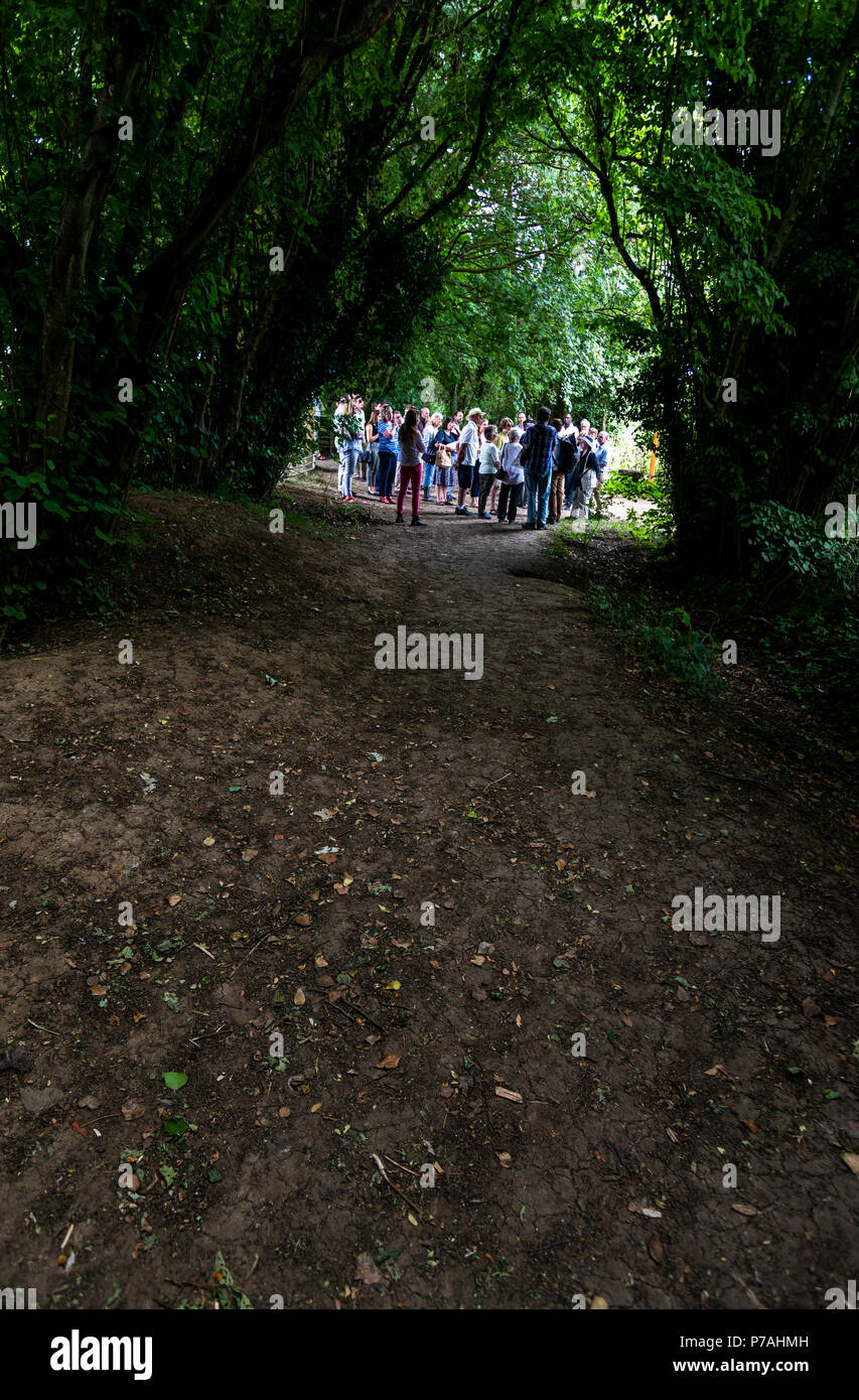 Bourton on the Water, Cotswolds, UK. 2pm Thursday 5th July 2018 ...