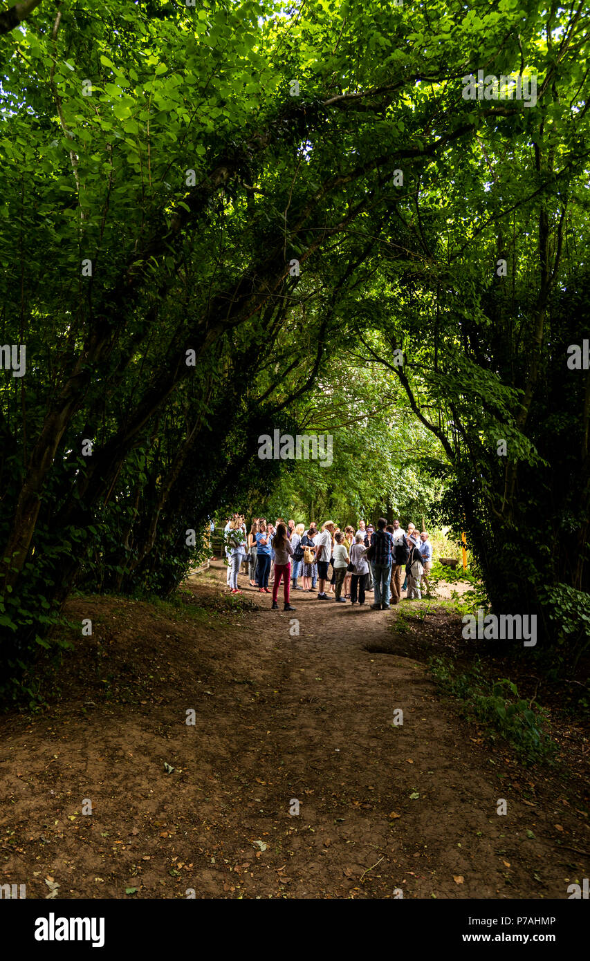 Bourton on the Water, Cotswolds, UK. 2pm Thursday 5th July 2018 ...