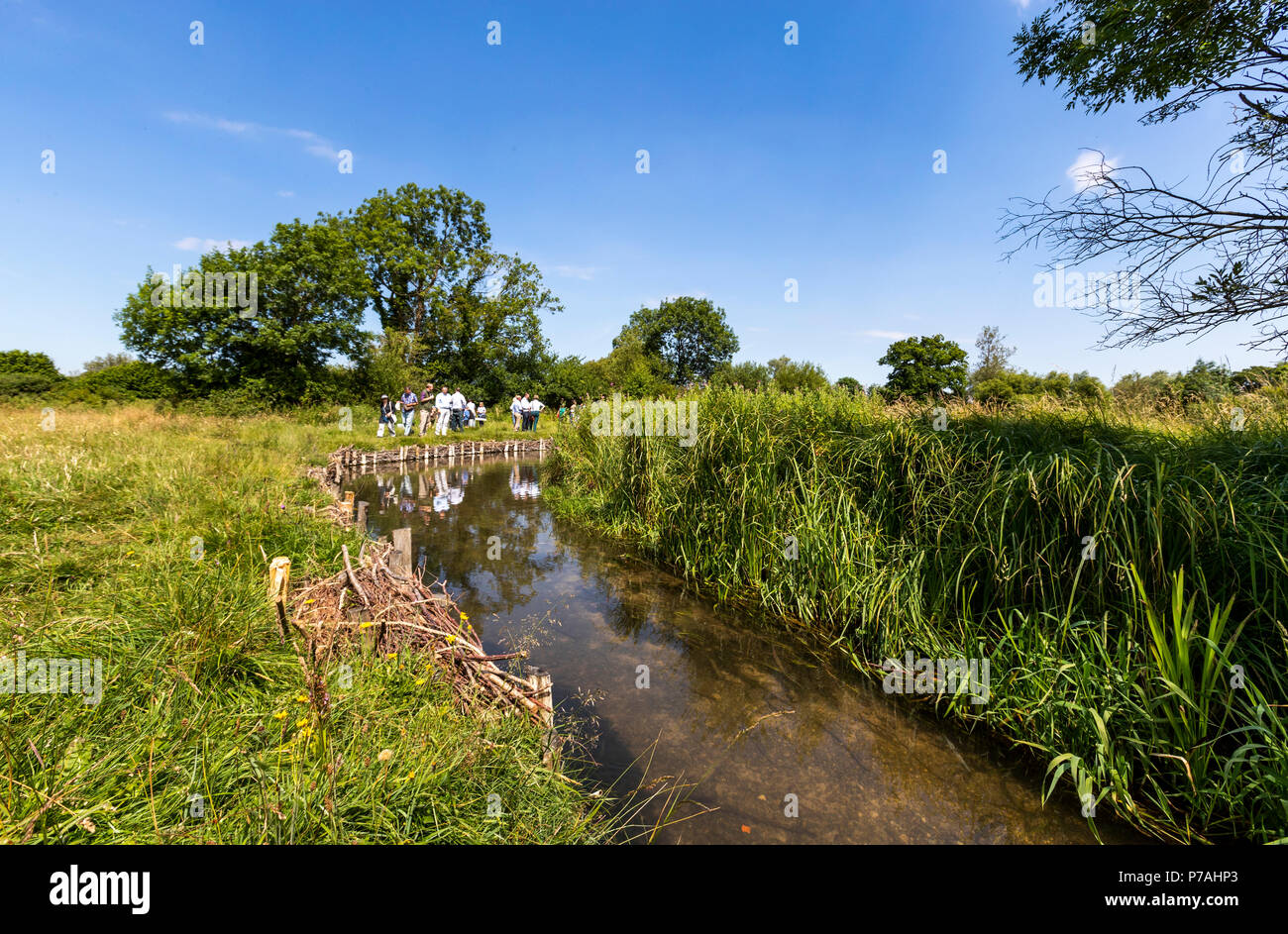 Bourton on the Water, Cotswolds, UK. 2pm Thursday 5th July 2018 ...