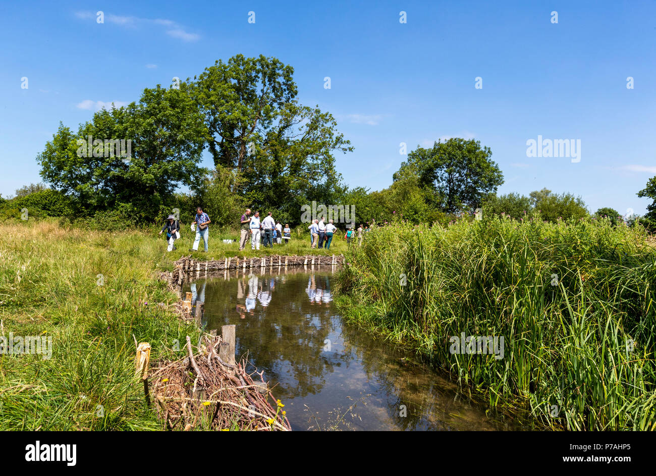 Bourton on the Water, Cotswolds, UK. 2pm Thursday 5th July 2018 ...