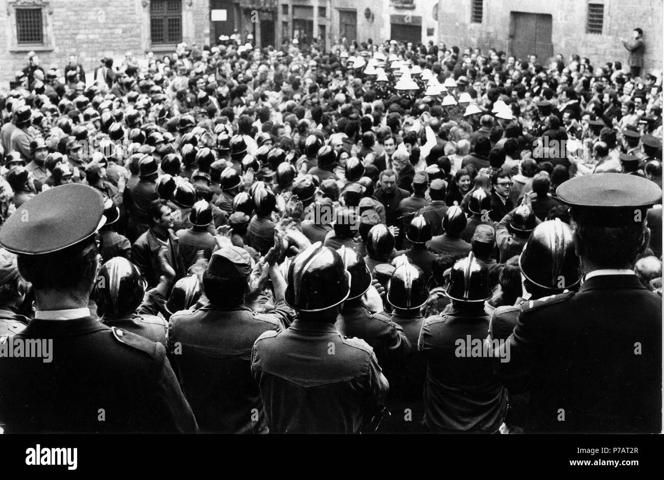 1970s fireman Black and White Stock Photos & Images - Alamy