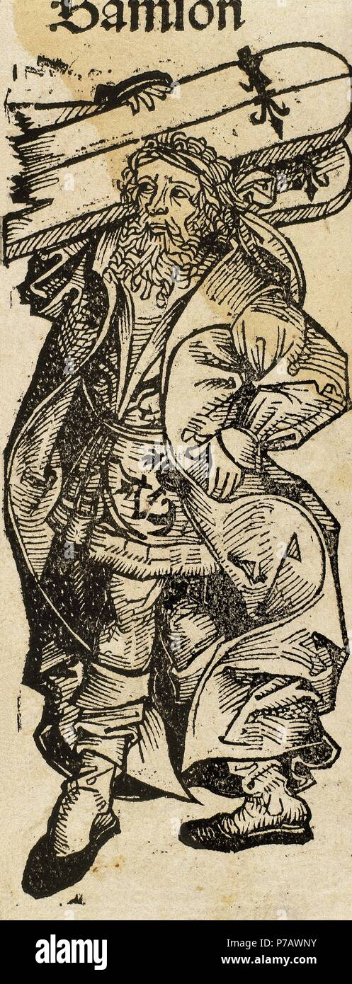 Samson. One of the last of the judges of the ancient Israelites. Old ...